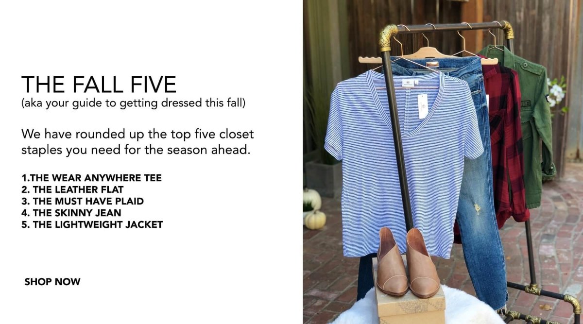 THE FALL FIVE – Pink Arrows Boutique